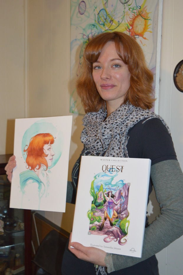 Hazel Hurst artist Johnson achieves success in illustration - The ...