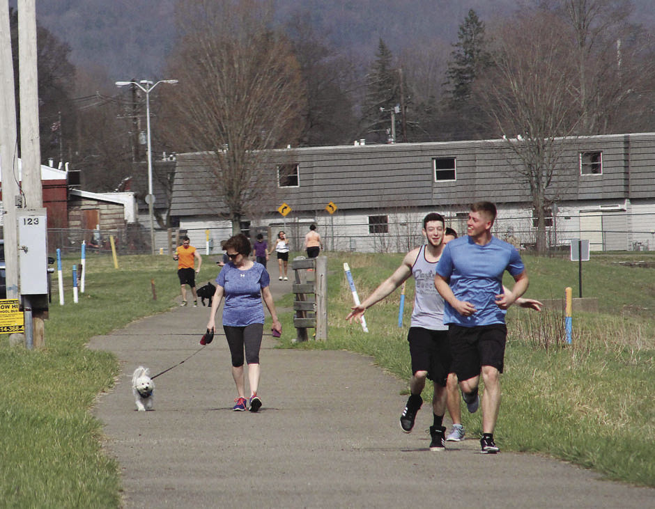 Enjoying the sunny weather - The Bradford Era