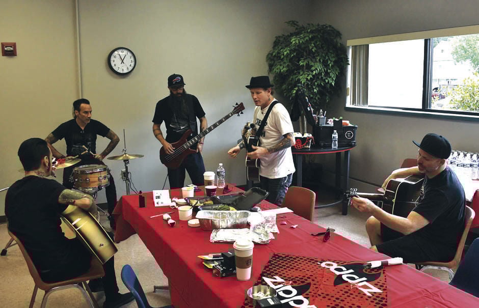 Zippo hosts Stone Sour as afternoon concert sees heavy turnout - The ...