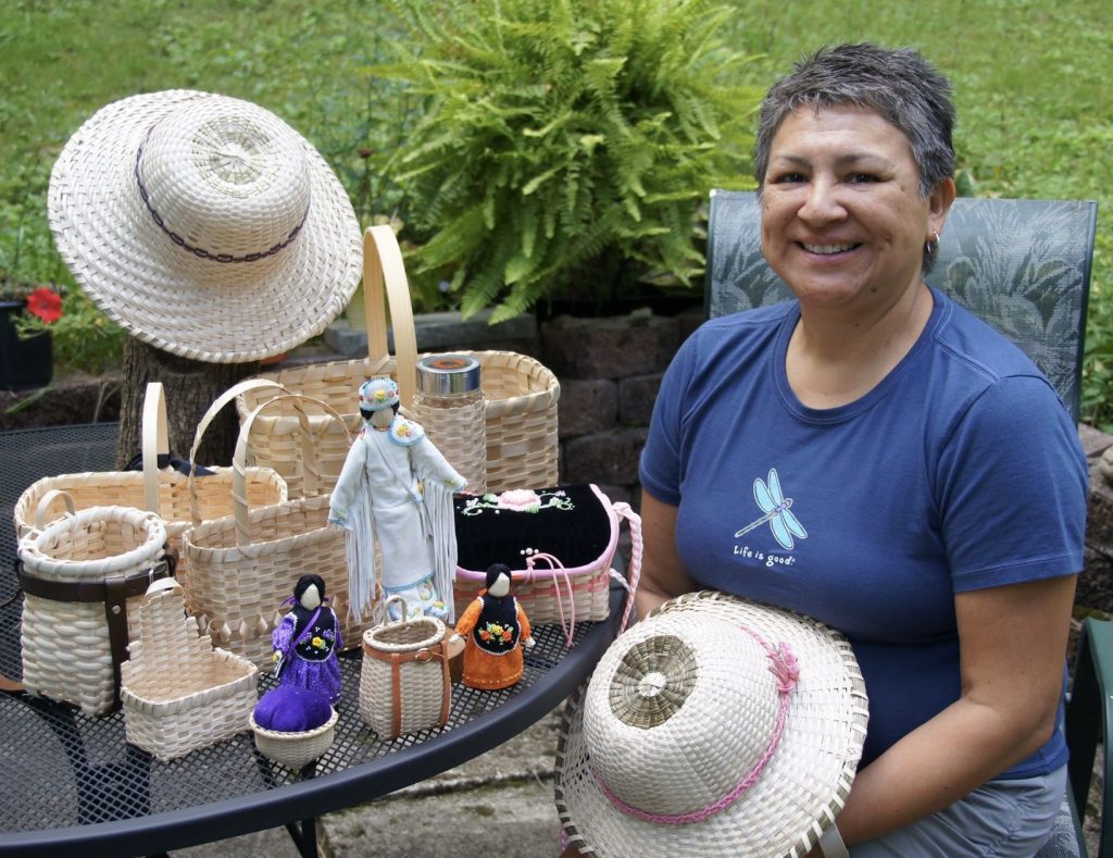 Seneca artist reflects on cultural history of basket making - The ...