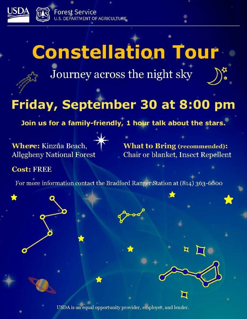 Night Sky Program at Kinzua Beach - The Bradford Era