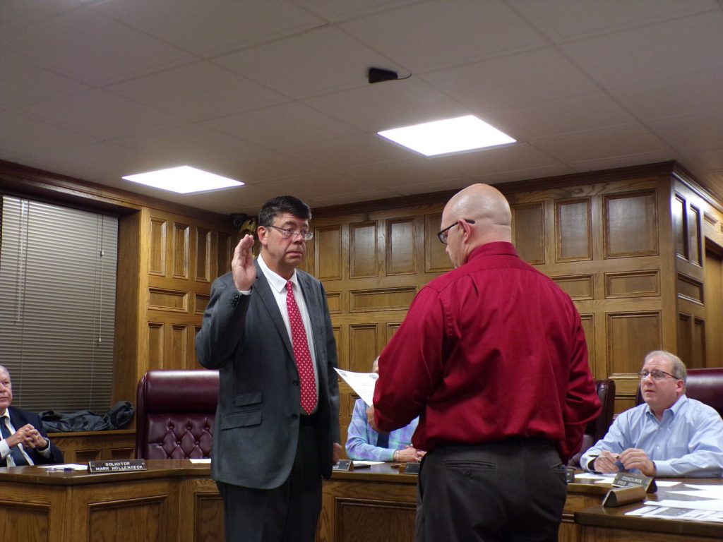 Not new, new mayor Riel sworn in - The Bradford Era