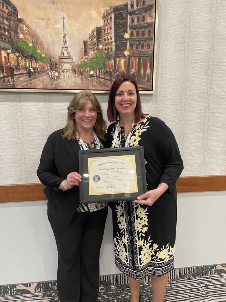 Greene bestowed PARSS Educator of the Year award - The Bradford Era