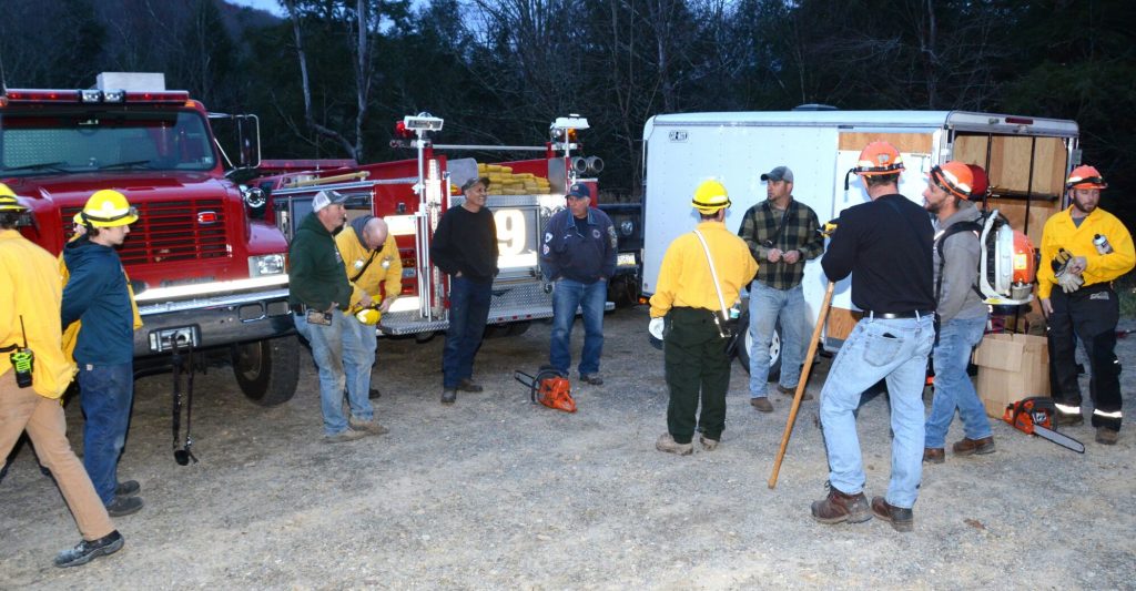 Sugar Bay fire scorches forest - The Bradford Era