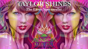 SALAMANCA: Taylor Swift-themed laser light show coming to casino May 24 ...
