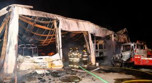SMETHPORT: Bus garage catches fire, cause unknown - The Bradford Era