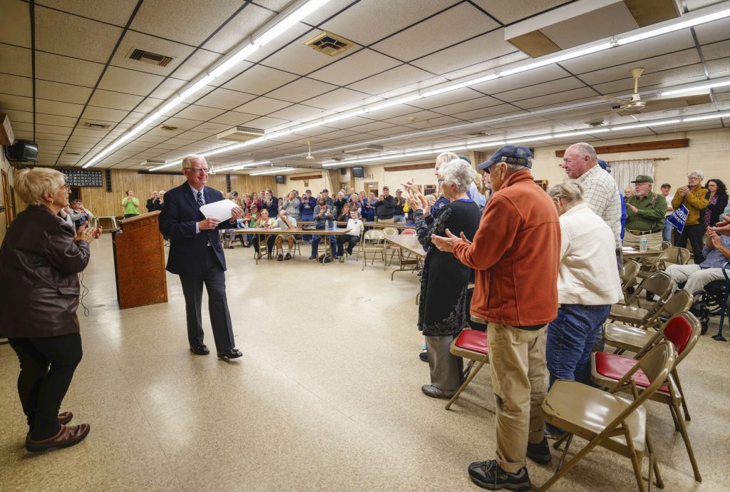 Judge Cleland: 'This election is about character' - The Bradford Era