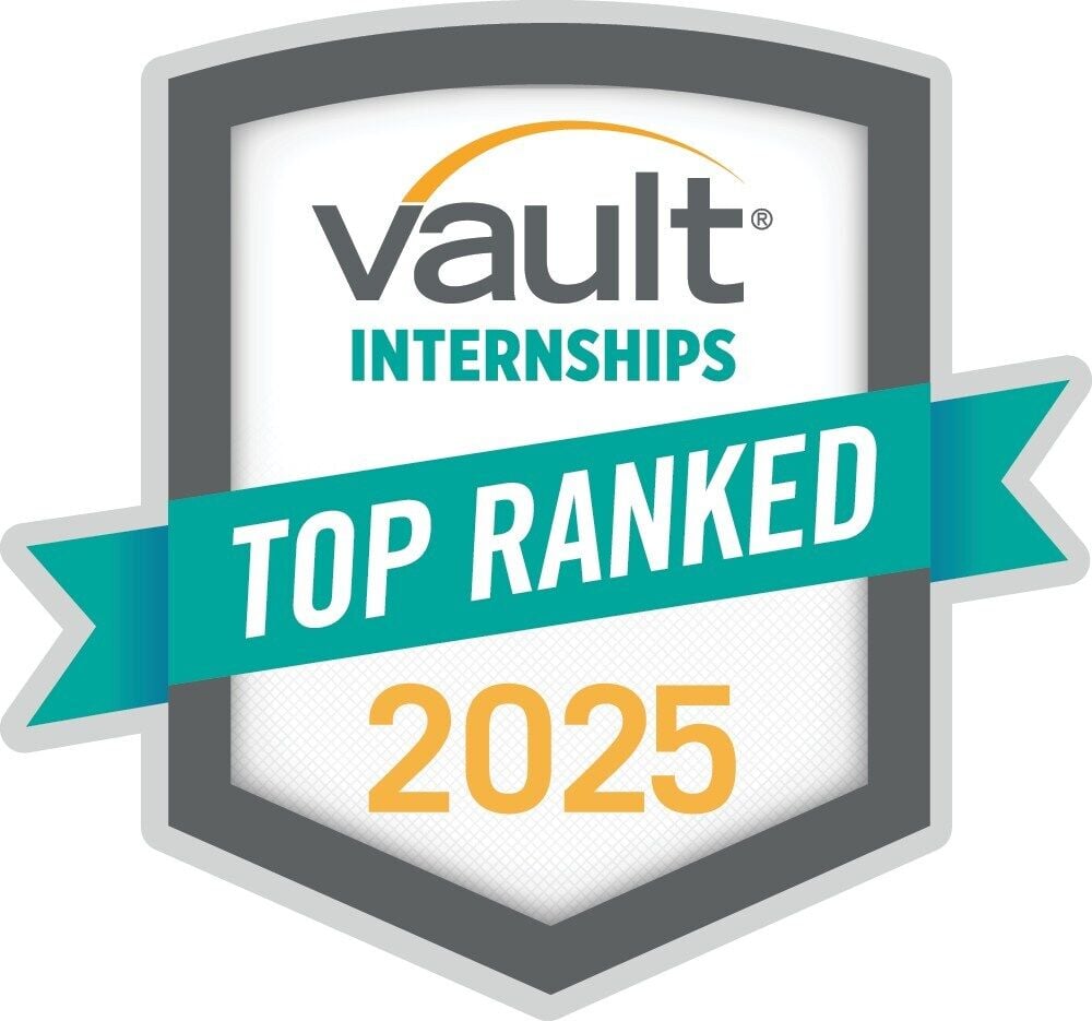 VAULT RELEASES ITS 2025 INTERNSHIP RANKINGS - The Bradford Era