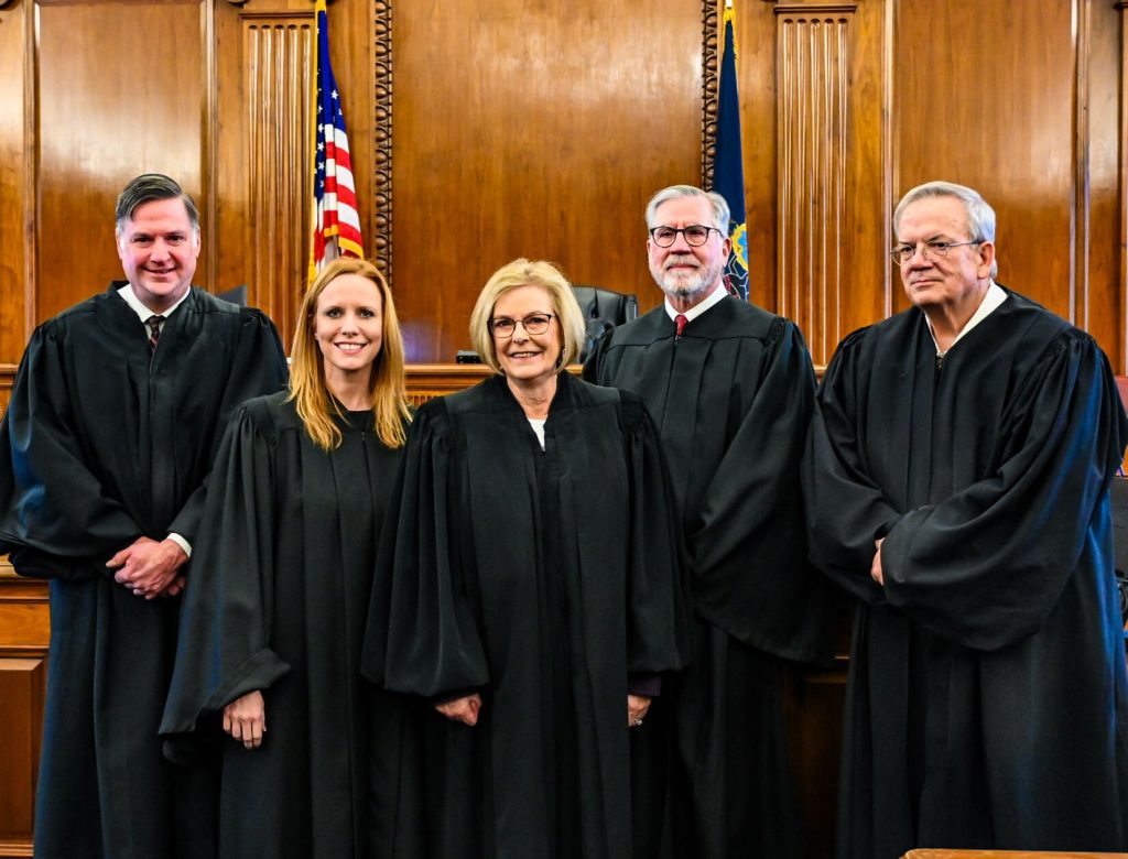 Alfieri-Causer sworn-in as first female judge in McKean County - The ...