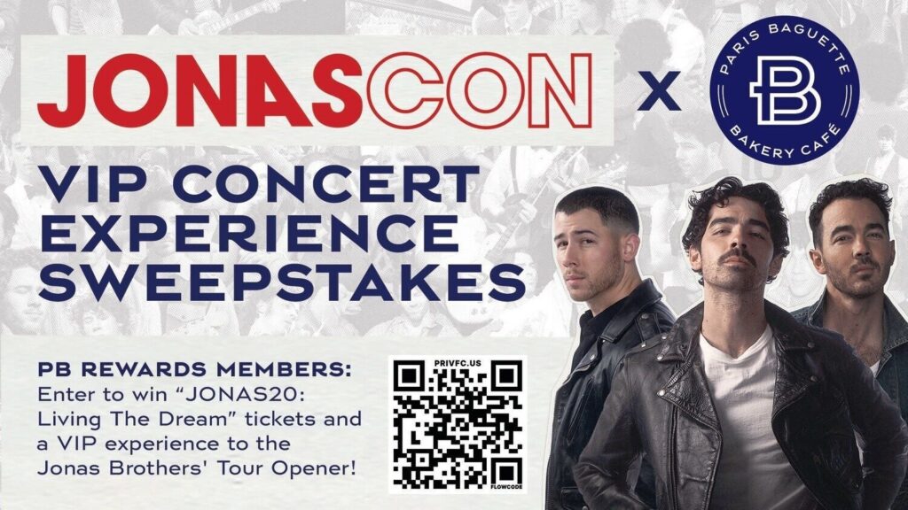 Paris Baguette Teams Up with JonasCon to Bring Fans Exclusive Access to ...