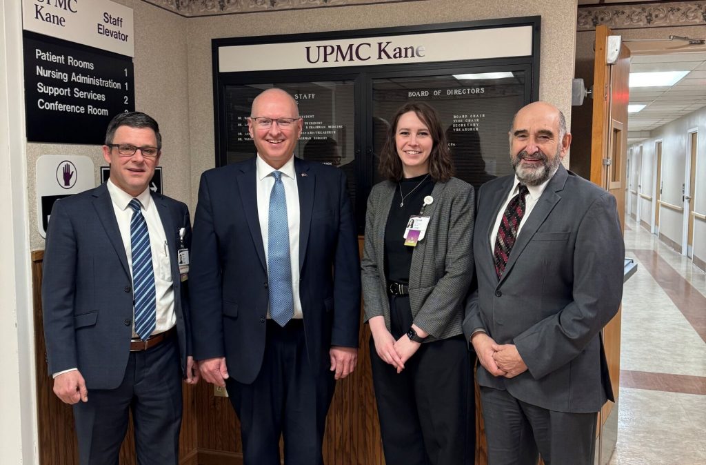 Causer meets with UPMC Kane officials - The Bradford Era