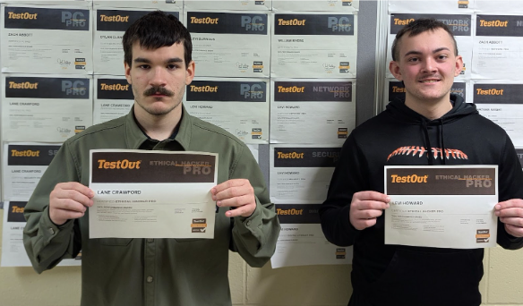 Networking students earn industry certifications - The Bradford Era