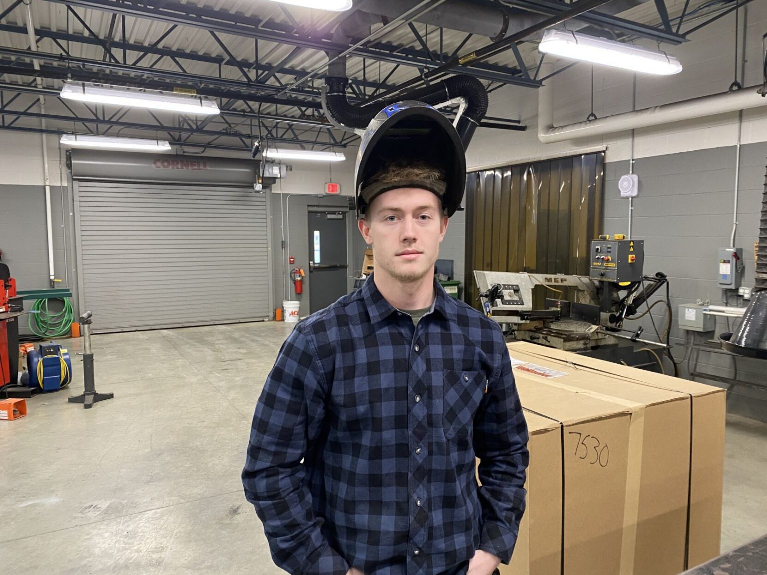 JCC student follows family footsteps into welding - The Bradford Era