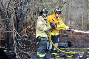 Wildfire turns structure fire - The Bradford Era