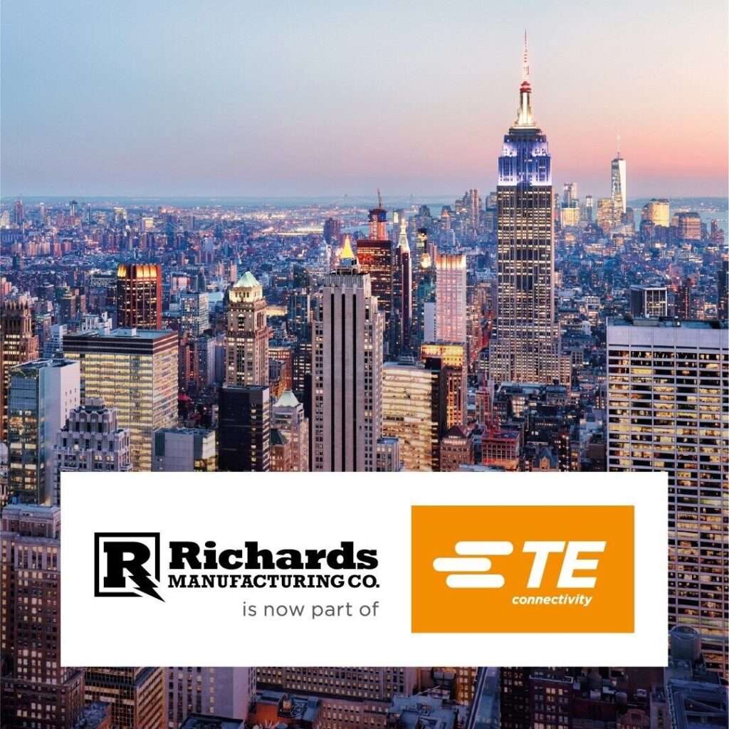 TE Connectivity completes acquisition of Richards Manufacturing - The ...