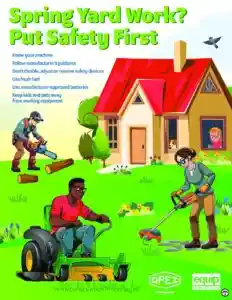 Spring Yard Work? Remember Safety First - The Bradford Era