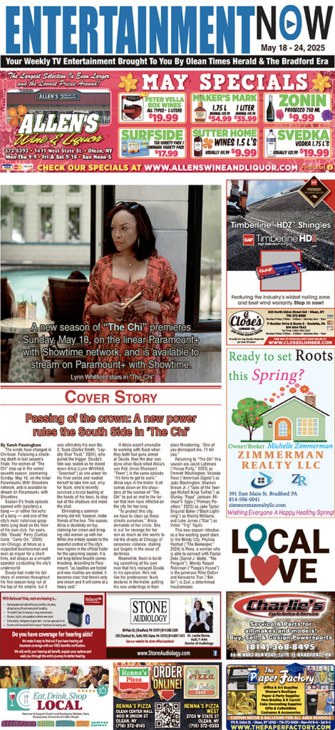 Entertainment Now May 18 – 24, 2025 - The Bradford Era