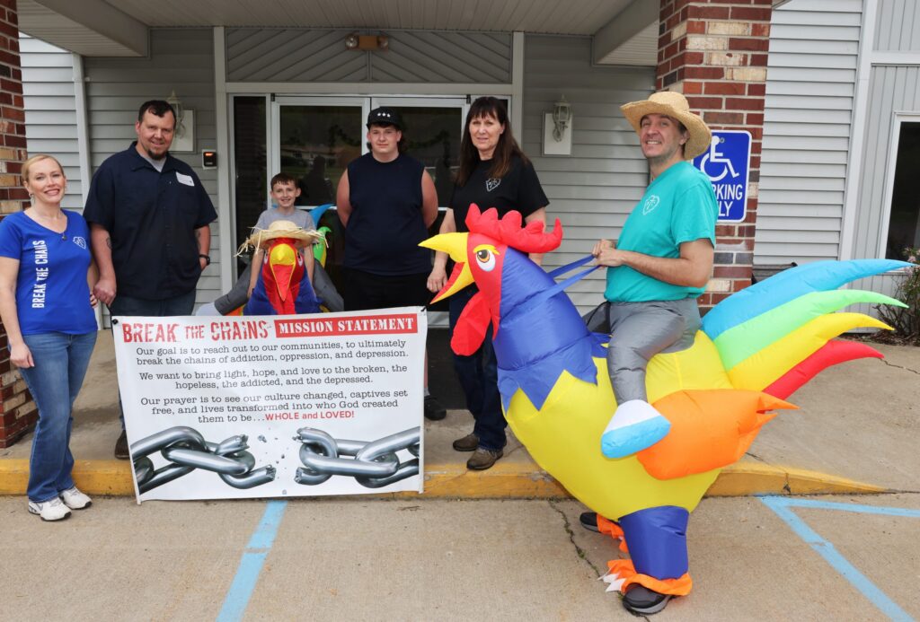 Chicken barbecue benefits Break The Chains - The Bradford Era