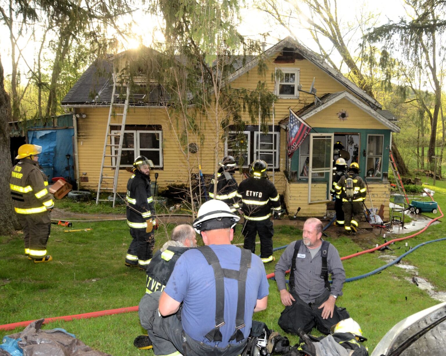 Eldred house fire - The Bradford Era