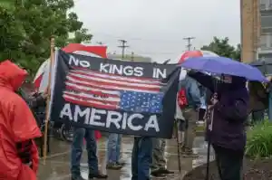 No Kings rally in Veterans Square - The Bradford Era