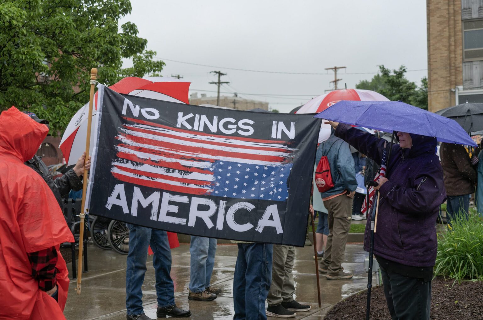 No Kings rally in Veterans Square - The Bradford Era