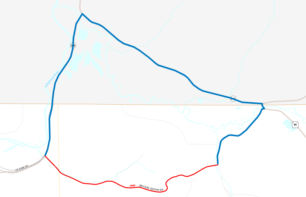 McCrae Brook Road closing Monday for resurfacing - The Bradford Era