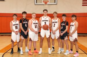 Port A basketball returning letterwinners - The Bradford Era
