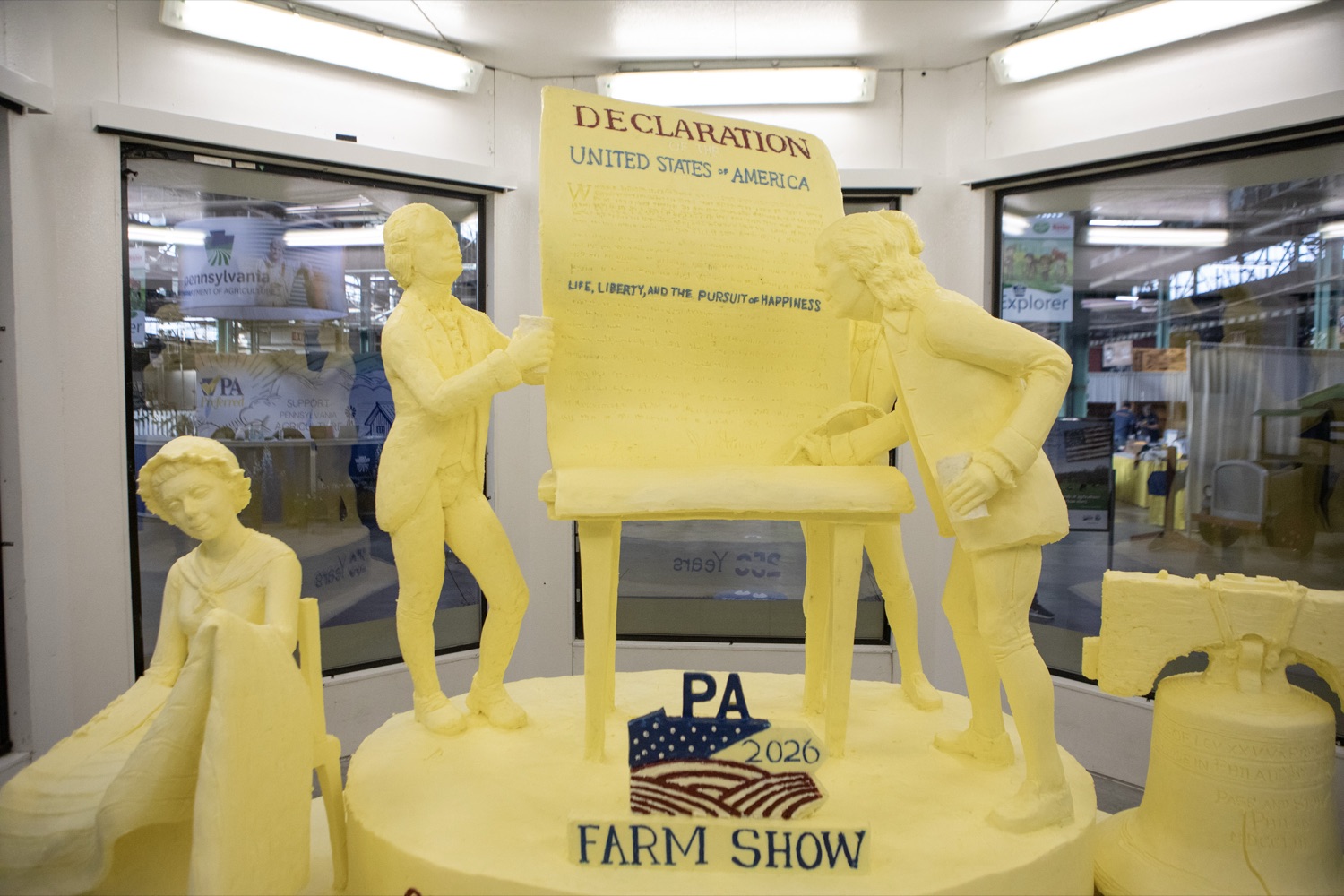 2026 Farm Show butter sculpture celebrates America’s 250th anniversary ...