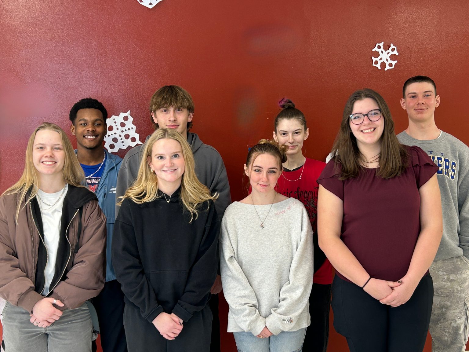 Bradford High posts Snow Ball court - The Bradford Era