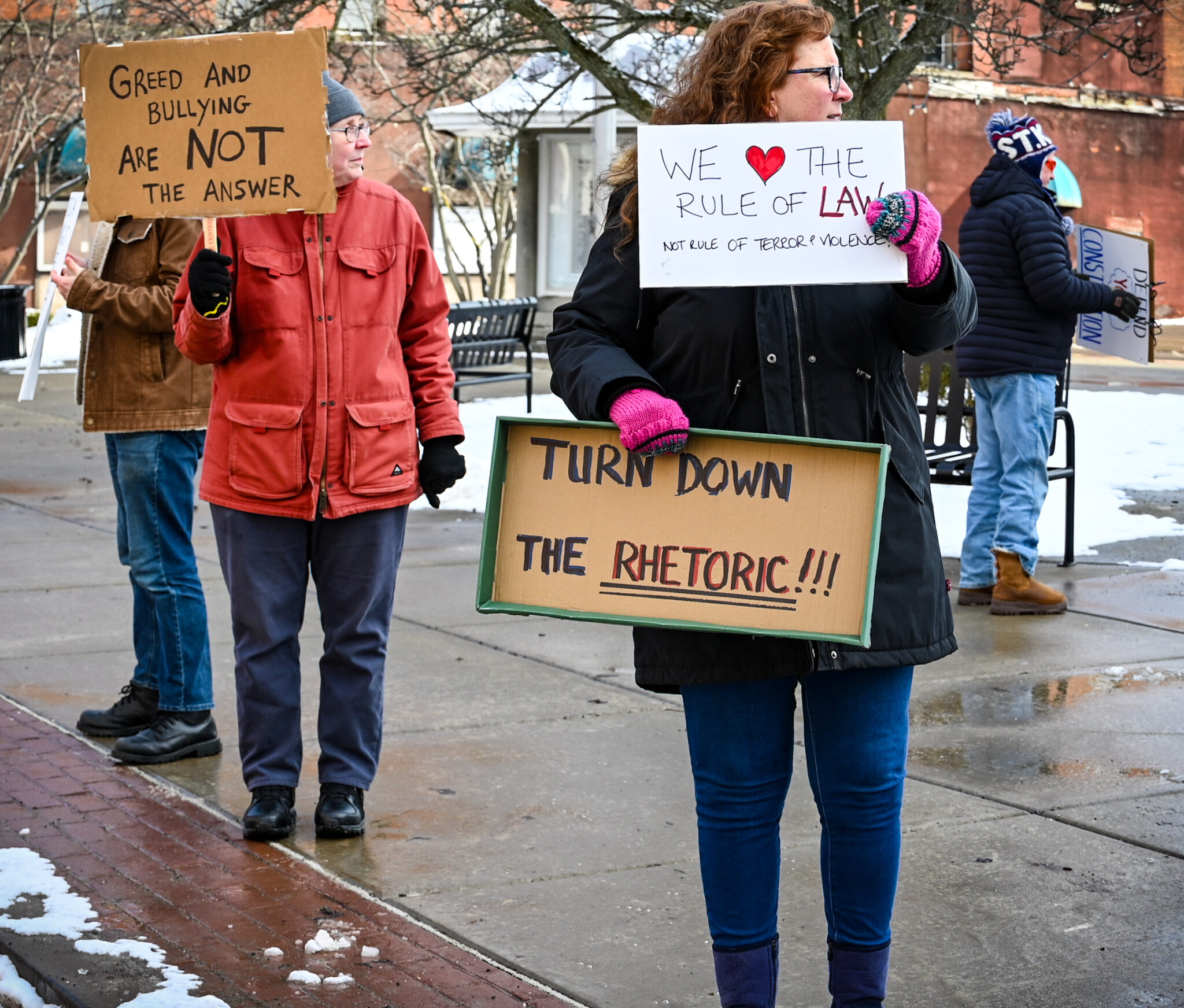 Vigil, march visits Veterans Square - The Bradford Era